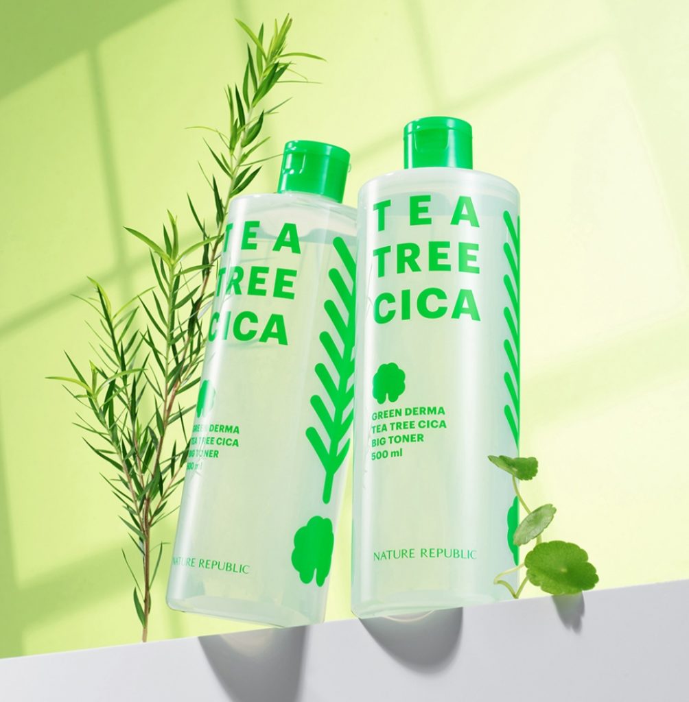 TEA TREE CICA TONER - Nature Republic Maroc