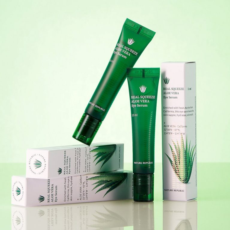 REAL SQUEEZE ALOE VERA EYE SERUM - Nature Republic Maroc