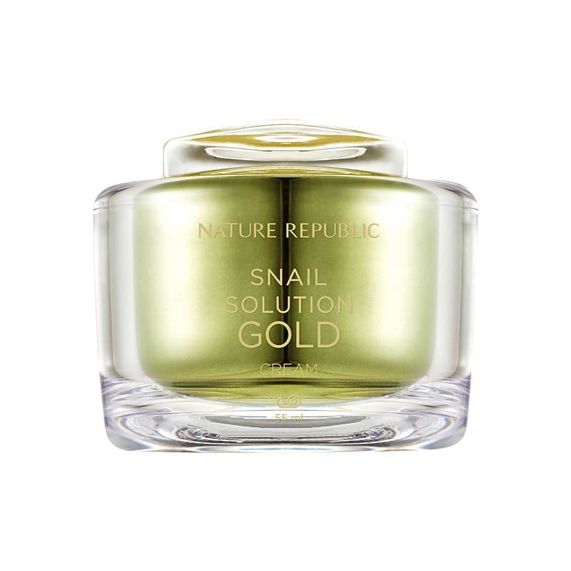 Snail Solution Gold Cream - Nature Republic Maroc